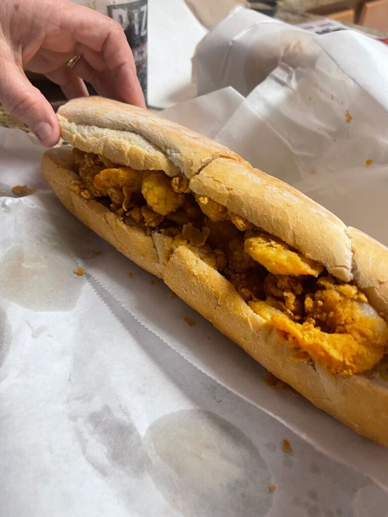 This Louisiana Po-Boy Shop Loads Seafood So High Locals Gladly Cross ...