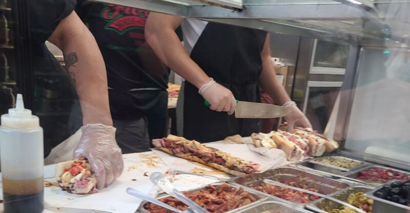This New Jersey Italian Deli Stacks Sandwiches So High, First-Timers ...