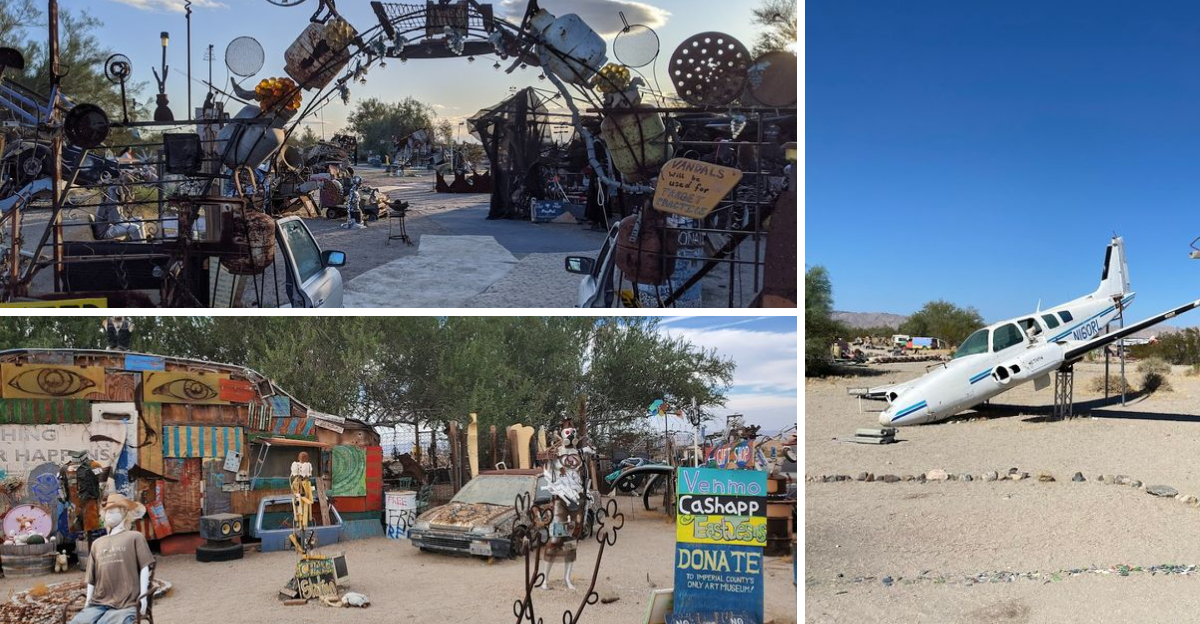 One Of California's Most Unusual Outdoor Art Museums Is Hidden Far Off ...