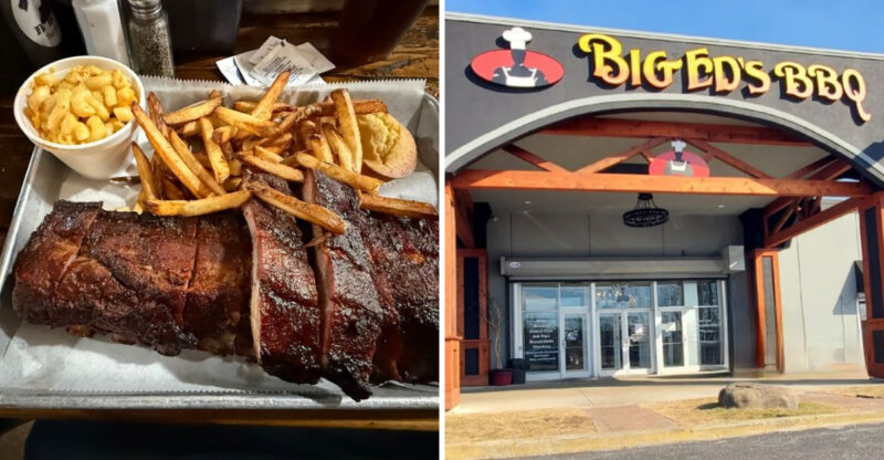 This Modest Illinois Restaurant Serves BBQ Ribs That Are Well Worth The ...